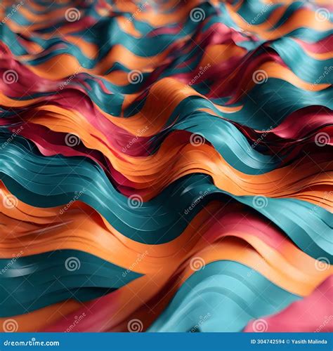 Swaying Wavy Lines Abstract Wave Background Brown Abstract Shiny Golden