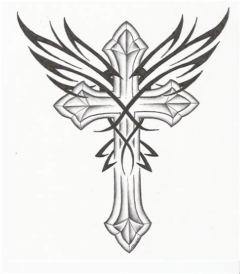 Drawing Pictures Of Crosses At Getdrawings Free Download