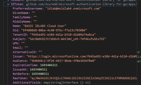 Additionalfields Empty In Idtoken · Issue 436 · Azureadmicrosoft