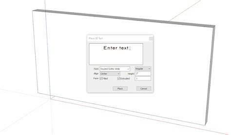 D Text Not Working Properly SketchUp SketchUp Community