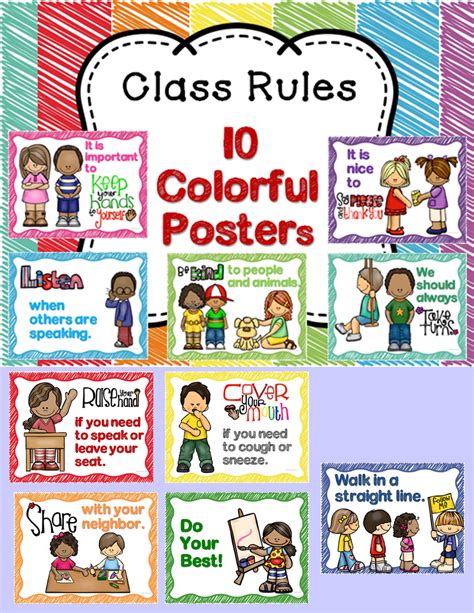 Class Rules Class Rules Preschool Classroom Rules Classroom Rules