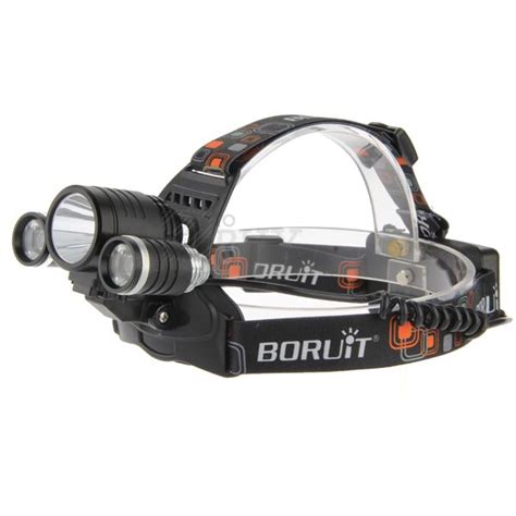 Hodelykt Cree Xm L T6 2 R2 3000 Lumen Oppladbar Aktivliv No