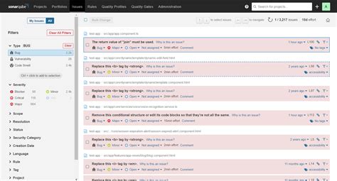 Can I Generate A Report Of Bugs In Sonarqube Sonarqube Server