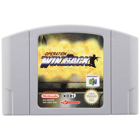 Operation Winback Nintendo 64 N64 2025 Køb Her