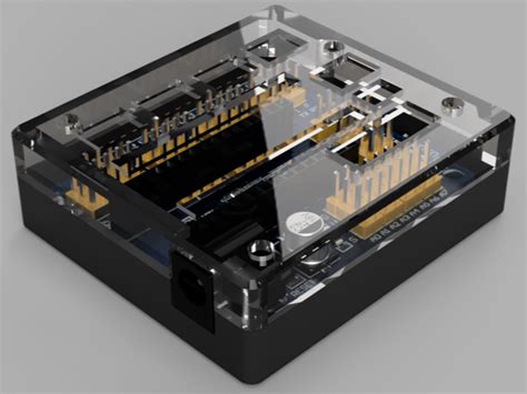 Arduino Nanoexpansion Boardcase By Oldcookie Download Free Stl