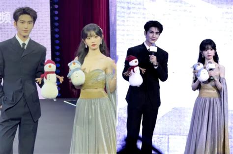 Zhang Ling He And Tian Xi Weis Appearance At Tencent Drama Promos For Chasing Jade Garner More