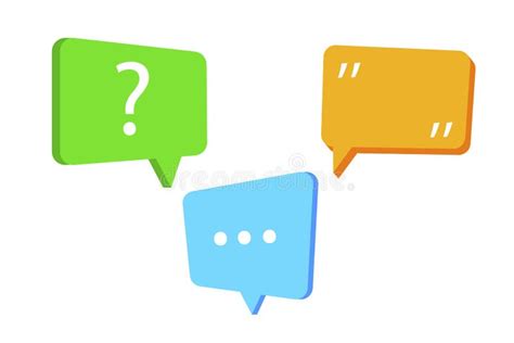 Chat Message Icon Faq Support Help Concept Answer Question Sign