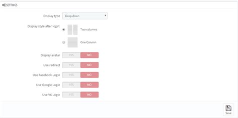 Prestashop 16x Tm Header Account Module Overview Template