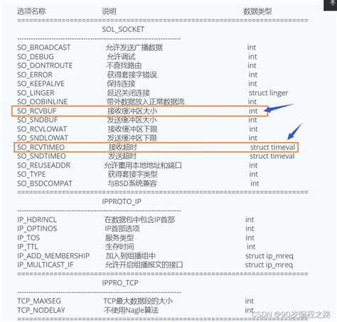 网络编程之获取和设置套接字属性函数 socket ipproto ip 属性 csdn博客