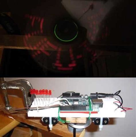 Woooshing Led Animación Girar Por Arduino