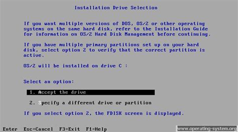 Operating System Screenshot Ibm Os2 21 05