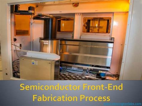 Semiconductor Front End Manufacturing Pdf
