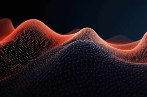 Premium Photo Abstract Network Connection Structure With Dots And Lines