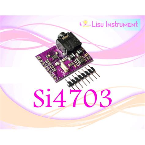 Jual Si4703 FM Radio Tuner Evaluation Development Board Module CJMCU 470 Kota Depok Lisu