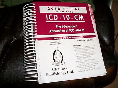 ICD CM Code Book Educational Annotated Edition EBay