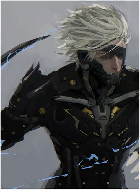 Raiden Metal Gear And More Drawn By D K Danbooru
