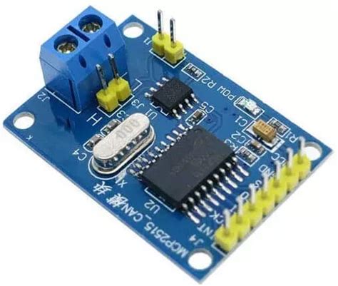 mcp2515 arduino project using a controller area network can with
