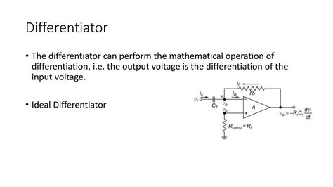 M 2 Integrator Analog Electronics Integrator Using Op Amps Pptx