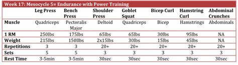 Resistance Training Plan Vitality Fitness Club