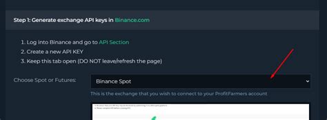 binance api fix profitfarmers knowledge base