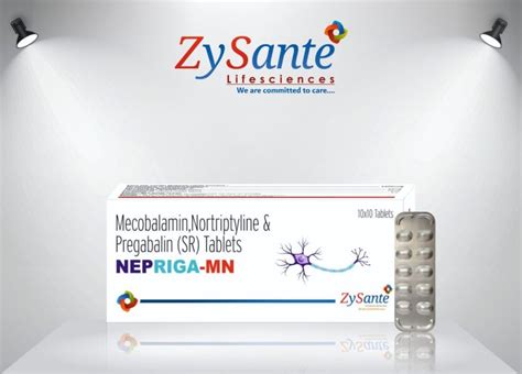 Pregabalin Nortriptyline Mecobalamin Tablet At Rs 2 100 Box In