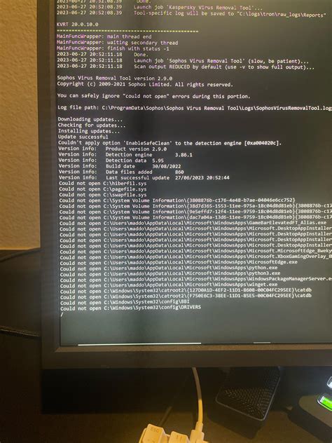 Could Not Open Rtronscript