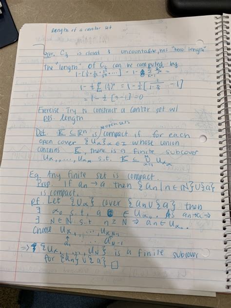 Solved Problem 3 A Prove That Any Cantor Set Not Just