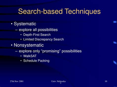 Ppt Constraint Based Scheduling And Optimization From Research To