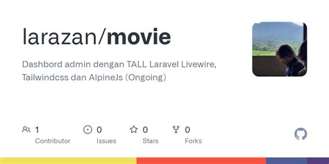 Github Larazanmovie Dashbord Admin Dengan Tall Laravel Livewire