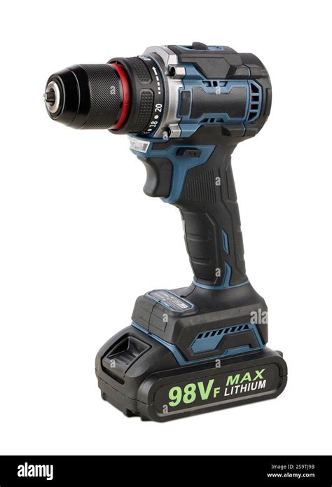 Cordless Electric Drill With A 98v Lithium Battery Ergonomic Grip And Versatile Functionality