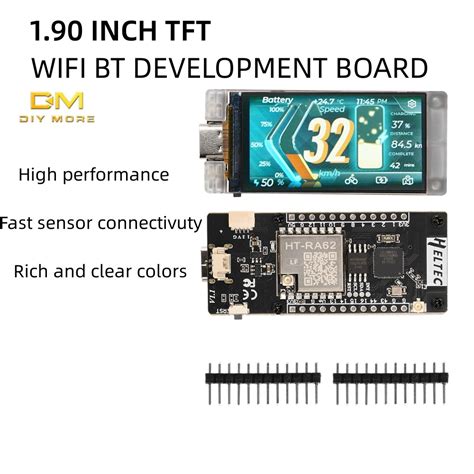 DIYMORE Esp S R Lorawan Protocol Bt Wifi Development Board With Inch Tft Ht Vmt