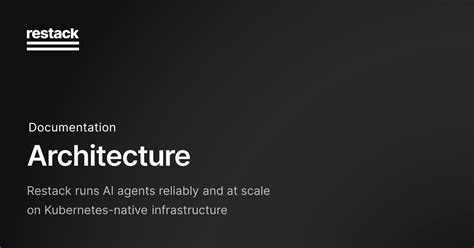 Architecture Restack