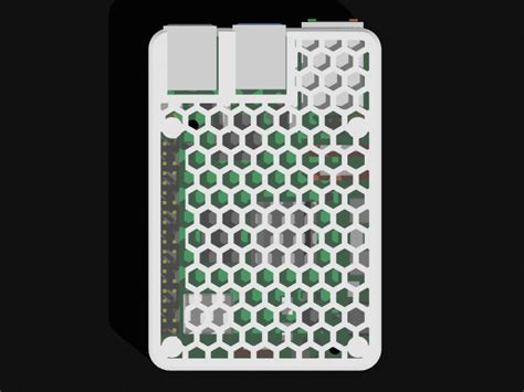 Raspberry Pi 5 Snap Case GPIO Cutout Remixed By Silke Pilon MakerWorld