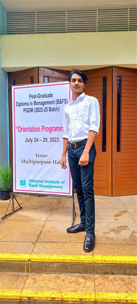 Shreyansh Srivastava On Linkedin My Nibm Journey Has Officially