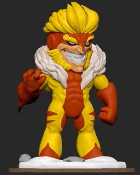 Sabretooth Chibi Statues 3d Model Ready To Print
