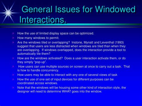 Ppt Window Based Interaction Styles Powerpoint Presentation Free Download Id1365492