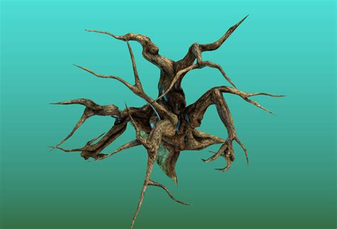 Three Ent Monster Tree 3d Model 50 Fbx Blend Obj Free3d