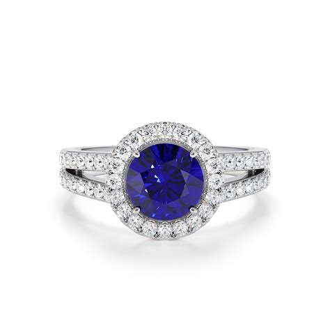 Blue Sapphire Engagement Rings Blue Sapphire Rings From Ag And Sons