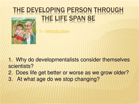 Ppt The Developing Person Through The Life Span 8e Powerpoint