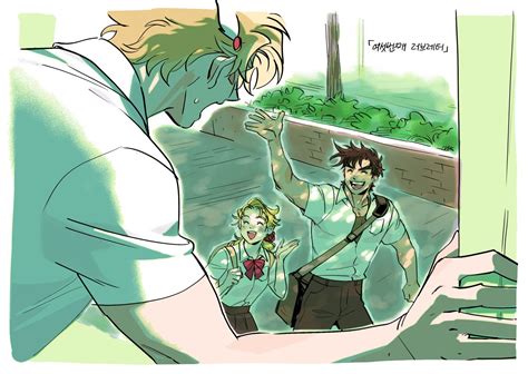 Joseph Joestar Joseph Joestar Caesar Anthonio Zeppeli And Suzi Q