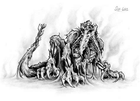 Scp 682 Hard To Destroy Reptile Object Class Keter Object Profile