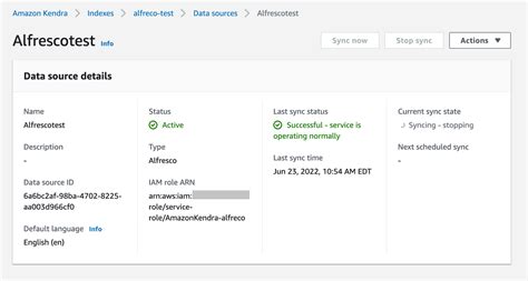 Intelligently Search Alfresco Content Using Amazon Kendra Artificial