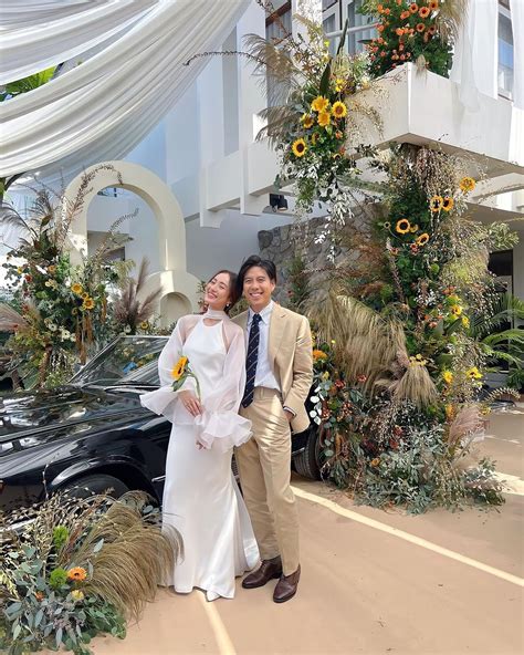 อาย ว่านไฉ แต่งงานแล้ว แต่งที่บ้านว่านอาย พิธีจัดเรียบง่ายแต่อบอุ่น