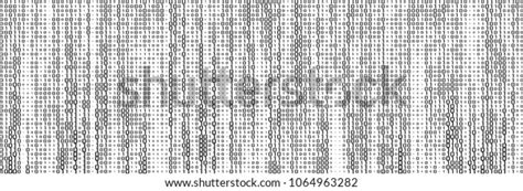 Stream Binary Matrix Code On Screen Stock Vector Royalty Free 1064963282 Shutterstock