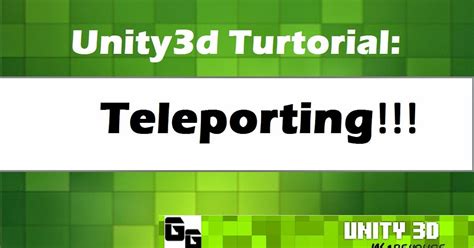 Unity D Tutorial Teleporting Objects Player Prefabs Tutorial Unity D WAREHOUSE