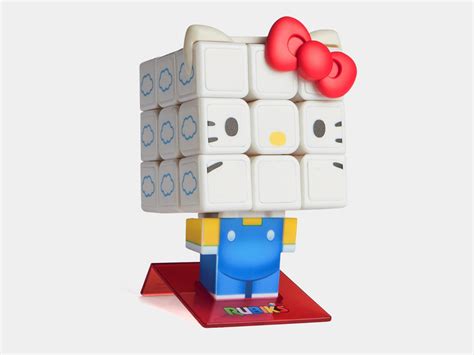 Hello Kitty And Rubiks Cube Collaborate On A Cute Kitty Cuber Yanko Design