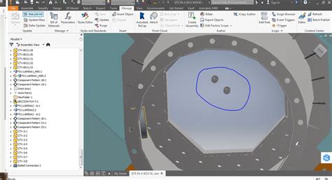 bolted connection problem autodesk community