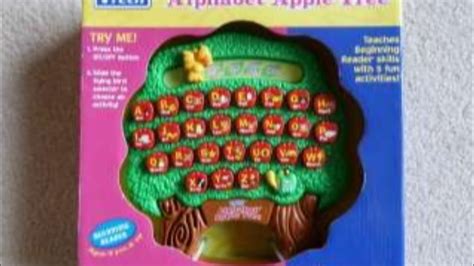 Vtech Alphabet Apple Tree Electronic Learning Toy Youtube