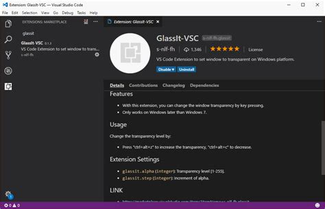 How To Make The Visual Studio Code Window Transparent In Windows Our Code World