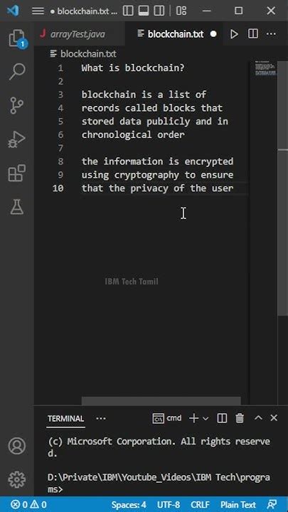 What Is Blockchain Defination In Tamil Blockchain Concepts Basics